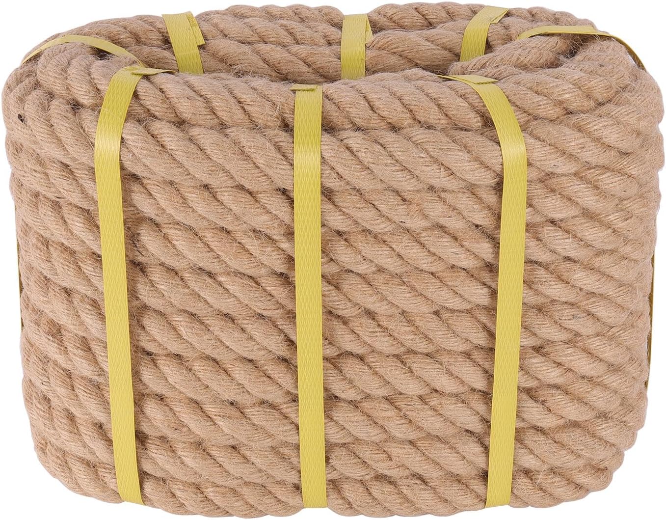 Hemp Rope(1inx50ft) Jute Rope Tug of War Rope Manila Rope for Crafts ...