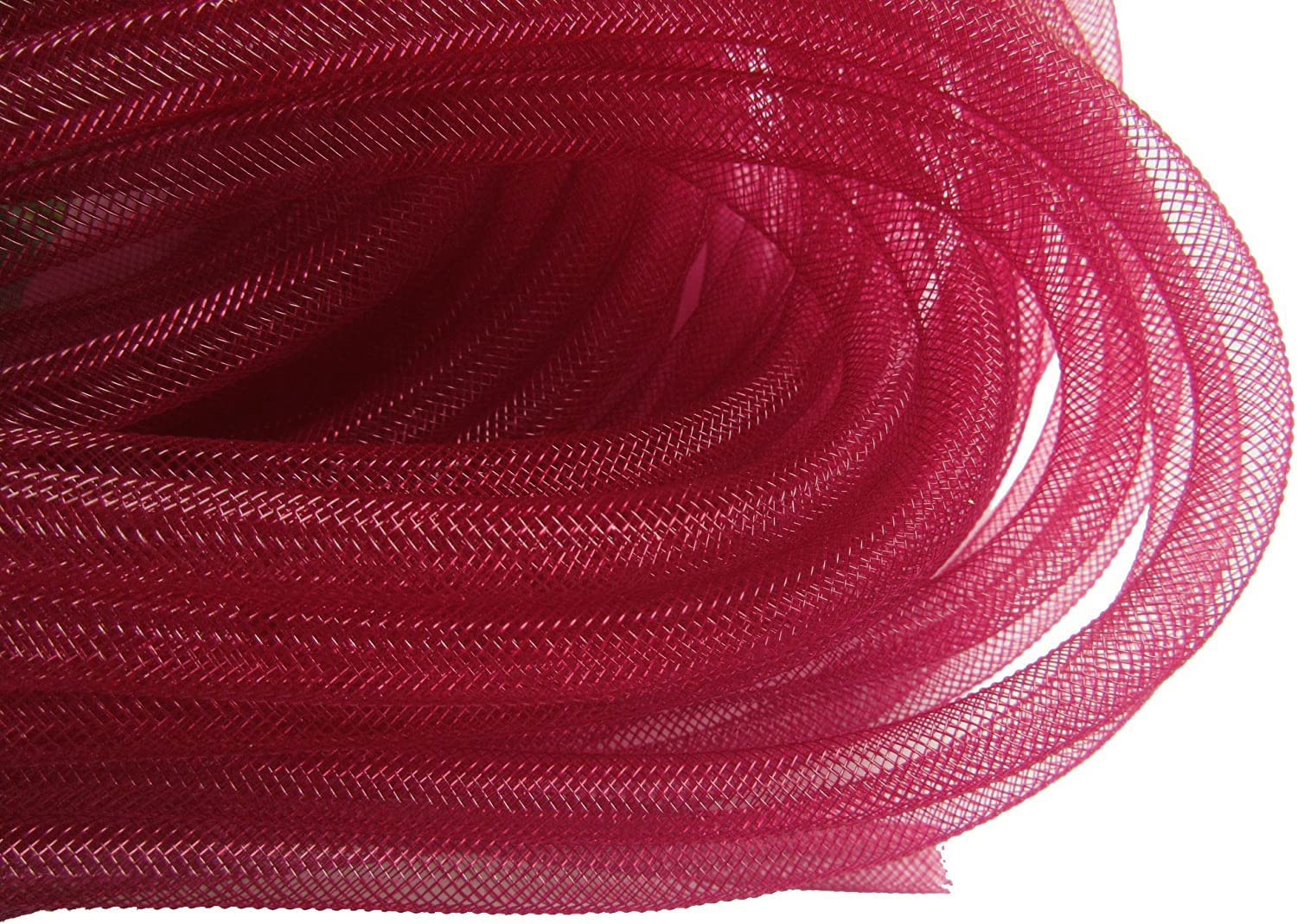 Amazon.com: YYCRAFT 25 Yards Solid Mesh Tube Deco Flex for Wreaths ...