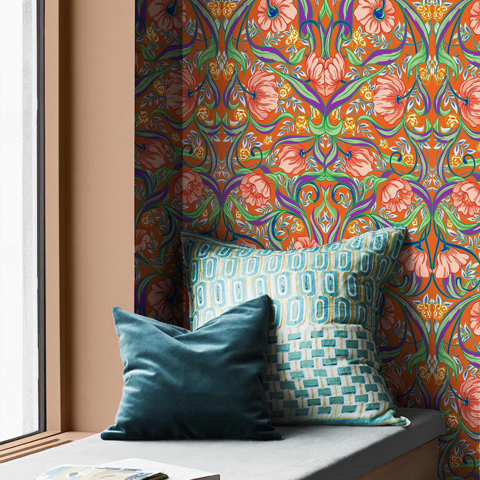 William Morris Style Wallpaper