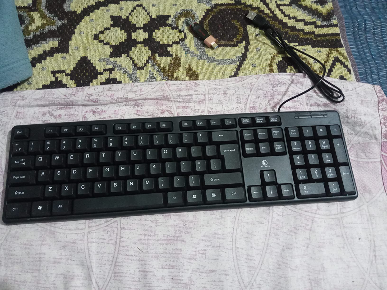 Amazon.in: Buy KiTech KB-011 Wired Keyboard Online at Low Prices in ...