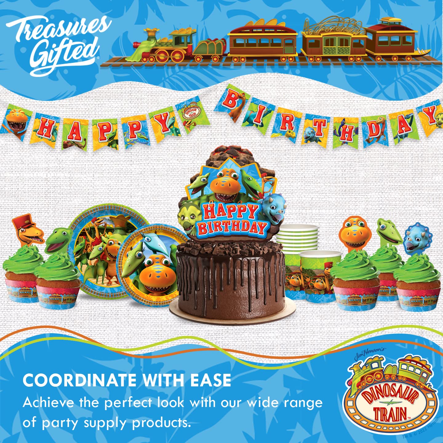 Dinosaur Train Birthday Invitations
