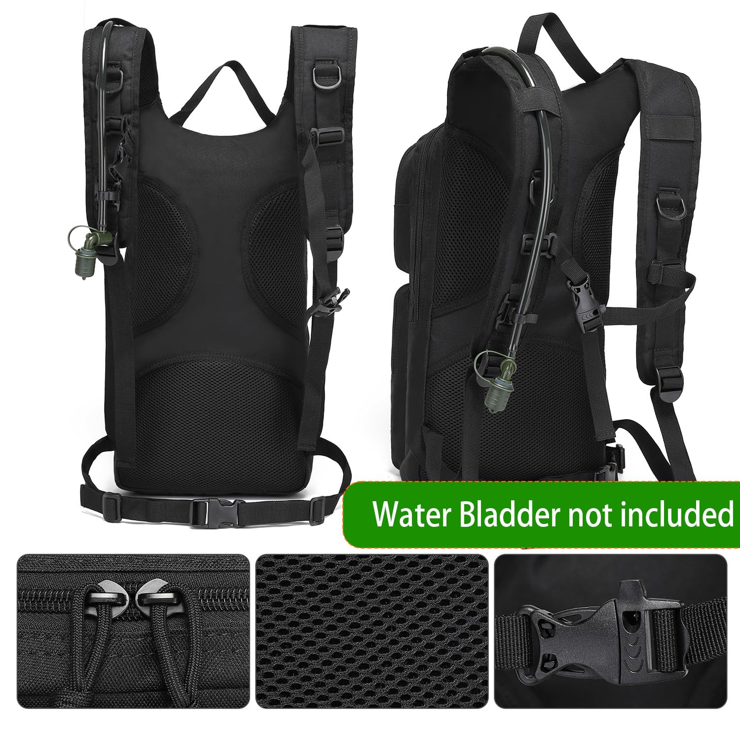 Snapklik.com : Tactical Water Hydration Pack Backpack Hydration Carrier ...