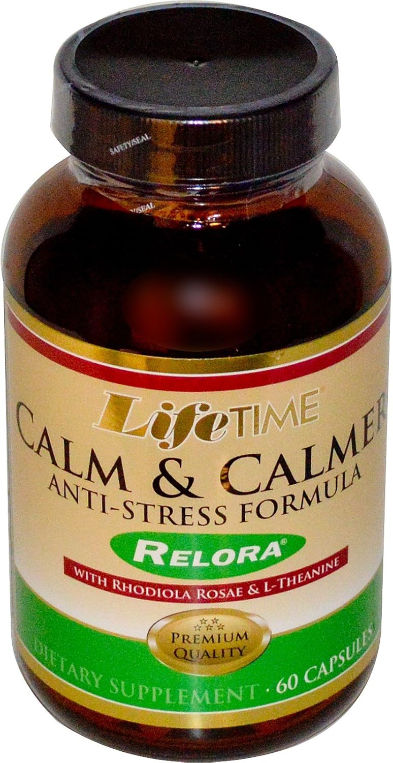Amazon.com: Lifetime Calm & Calmer with Relora, 60 Count : Health ...