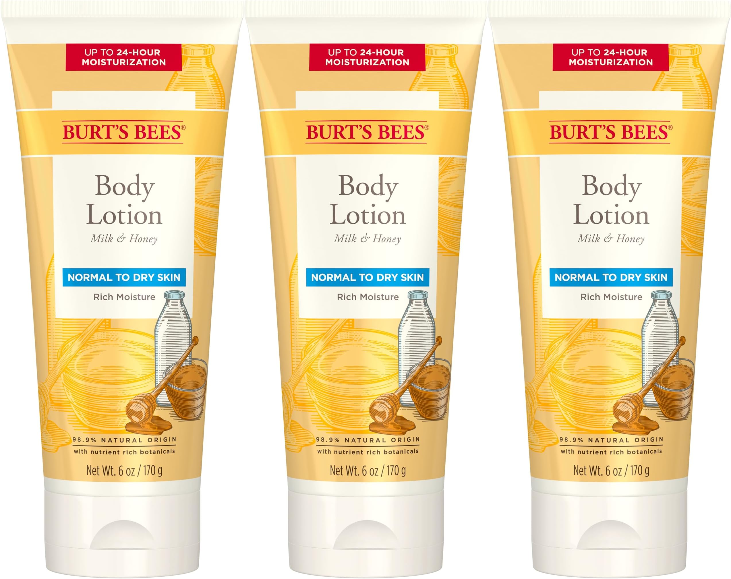 Amazon.com : Burt's Bees Shea + Tropical Fruit Luminous Body Oil, Non ...