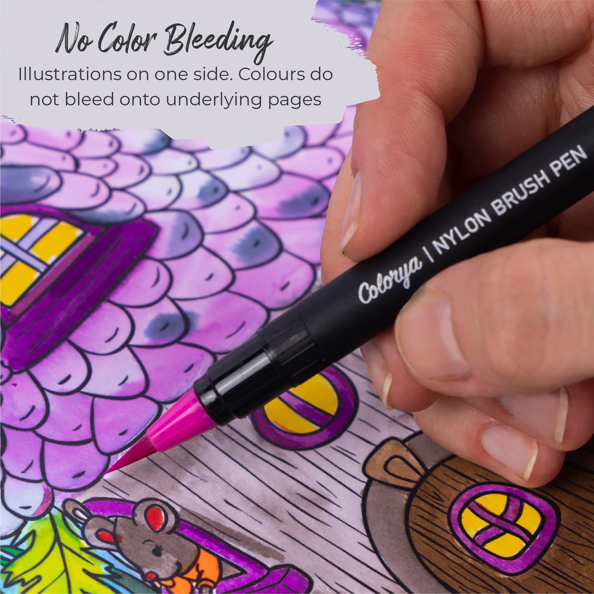 Snapklik.com : Adult Coloring Books By Colorya - A4 Size - Wonderful ...