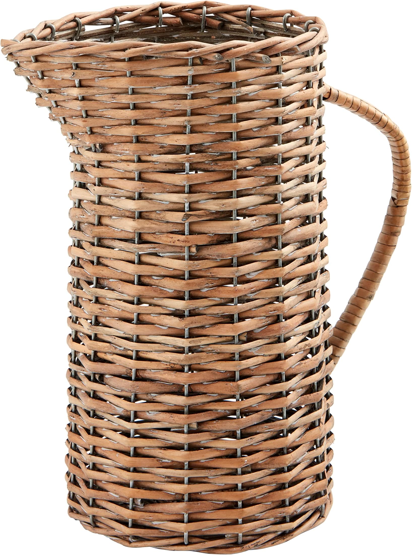 Amazon.com: Mud Pie Rattan Glass Pitcher; 64 oz : Home & Kitchen
