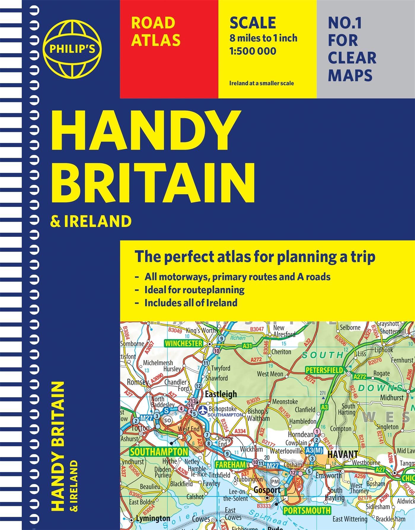 Philip's Handy Road Atlas Britain: (Spiral A5) (Philip's Road Atlases ...
