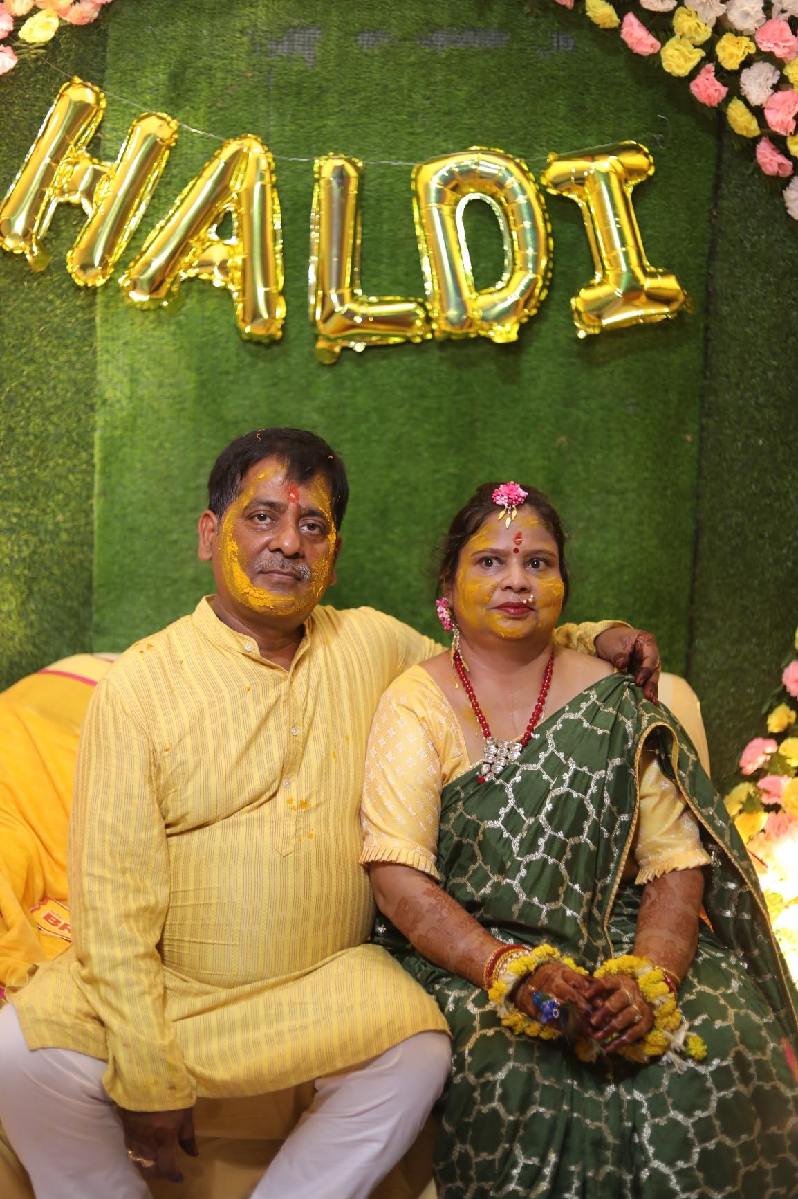 ZYOZIQUE Haldi Ceremony Decoration,Haldi Bride To Be Wedding Balloon ...