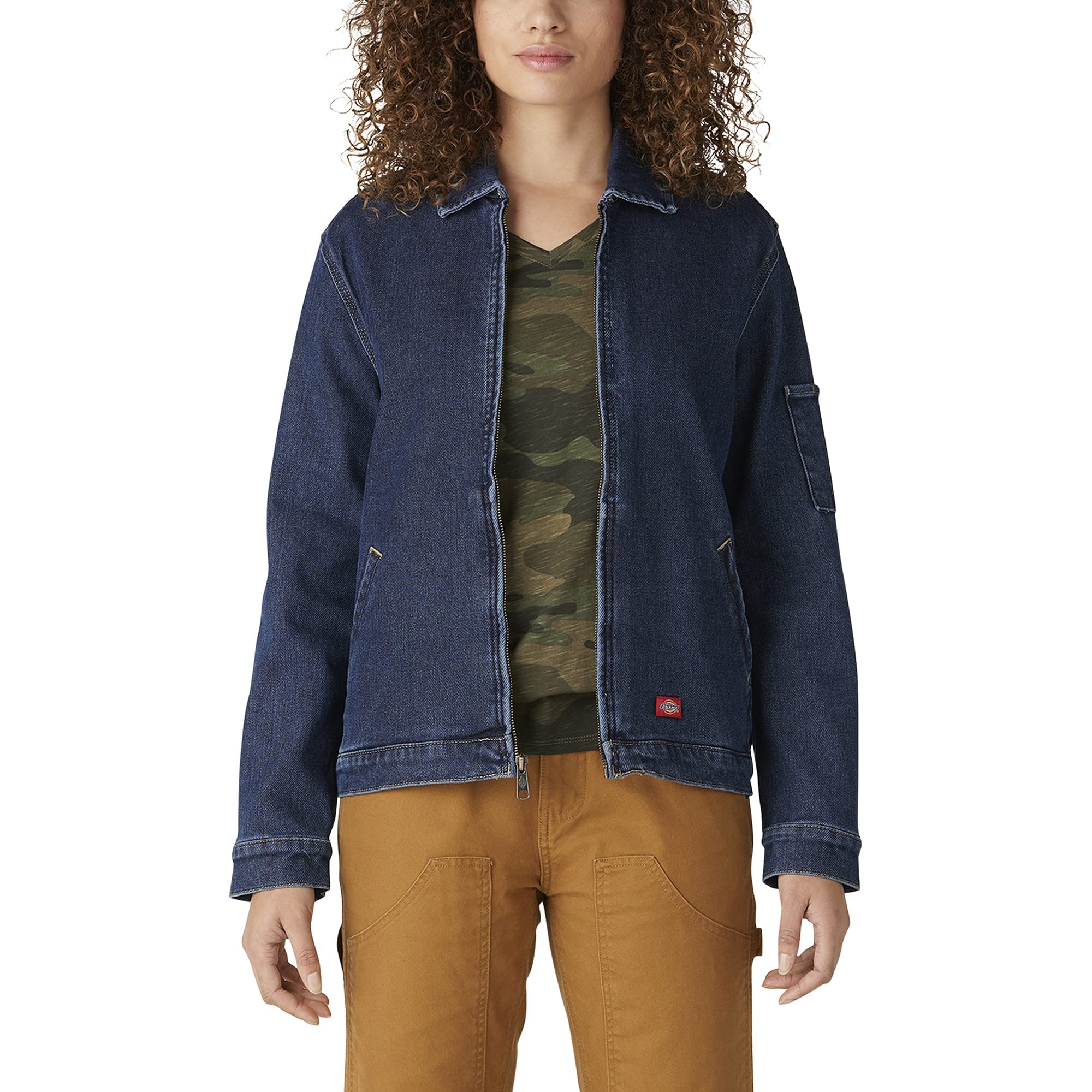 Amazon.com: Dickies Chaqueta Eisenhower de mezclilla Warming Temp-iq ...
