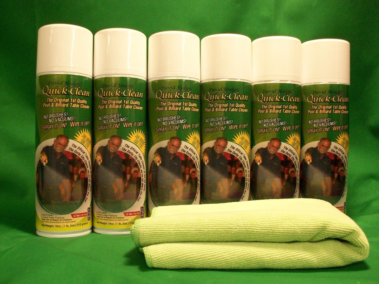Amazon.com: Quick Clean Pool Table Felt Cleaner Starter Kit #5-6 ...