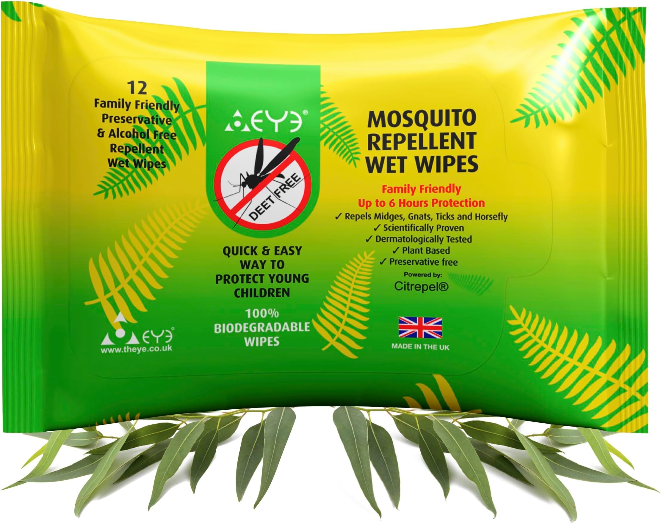 Xpel Mosquito & Insect Repellent Wipes 25pack : Amazon.co.uk: Health ...