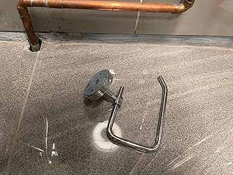 GROHE BauCosmopolitan Toilet Paper Holder (Metal without Cover, Concealed Fastening, Including ...