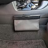 Amazon | 槌屋ヤック(Tsuchiya Yac) 車内用品 ゴミ箱 センターコンソールスリムダスト ブラック 260×210×35mm PF-411 | 車用ゴミ箱 | 車＆バイク
