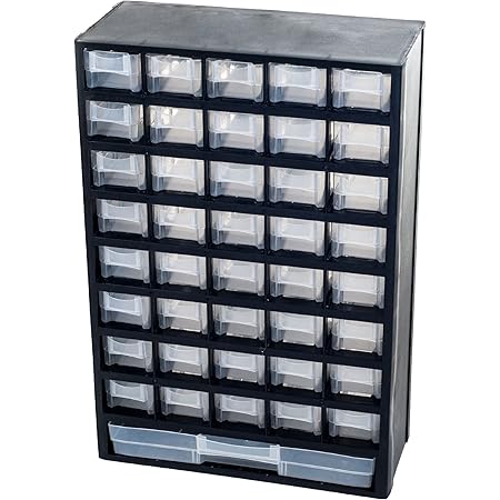 Amazon.com: Akro-Mils 10124 24 Drawer Plastic Parts Storage Hardware ...