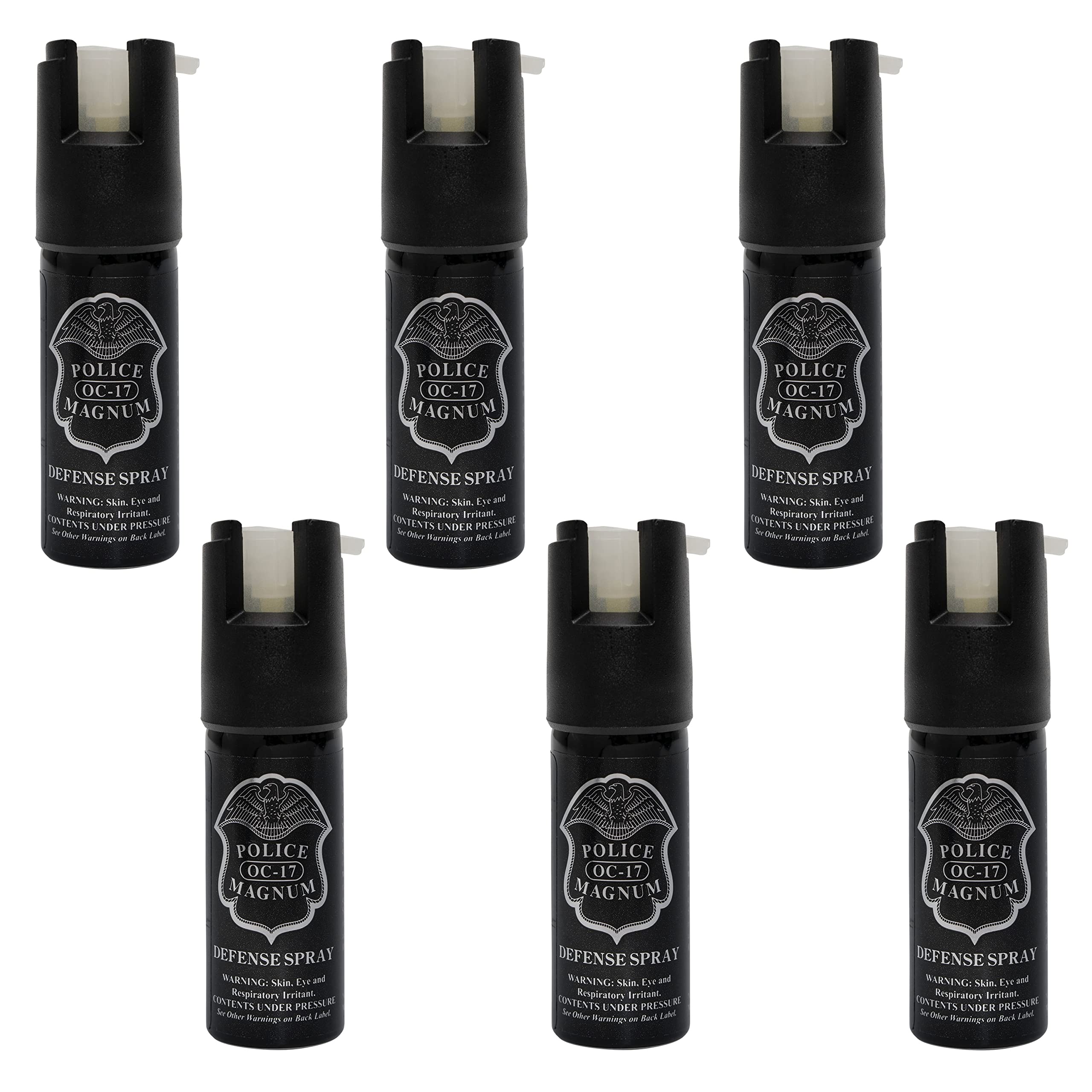 Buy MAGNUM Small Pepper Spray Self Defense Canisters- Max Heat Strength ...