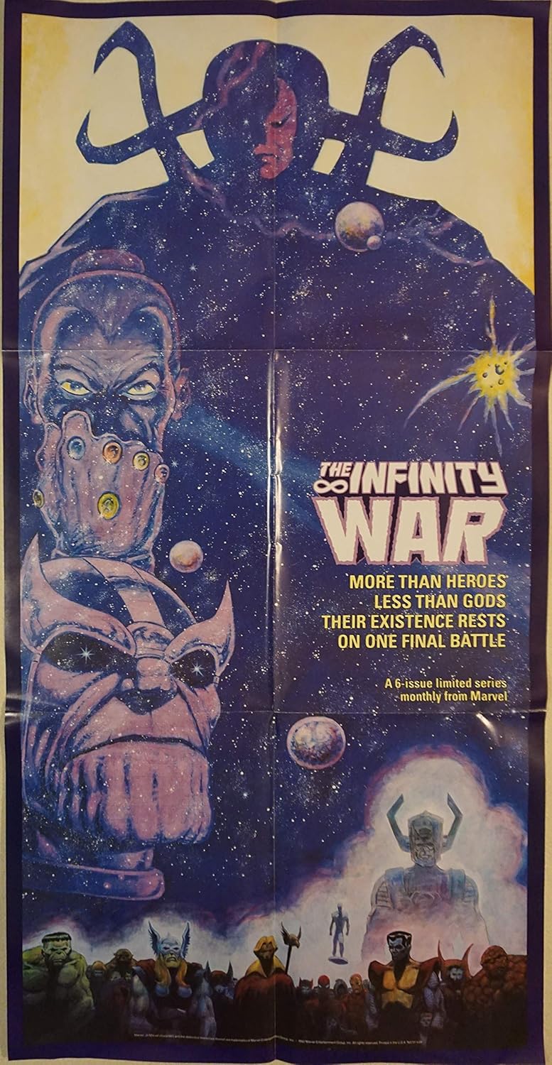 THE INFINITY WAR PROMOTIONAL POSTER: Various: Amazon.com: Books