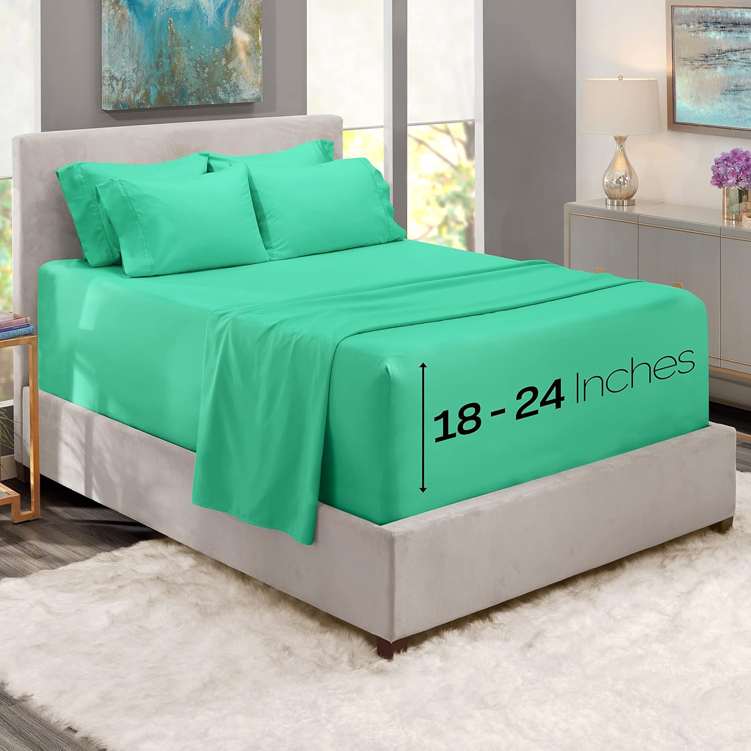 Amazon Nestl Extra Deep Pocket Sheets Queen Sized Deep Bed Sheet amazon-nestl-extra-deep-pocket-sheets-queen-sized-deep-bed-sheet