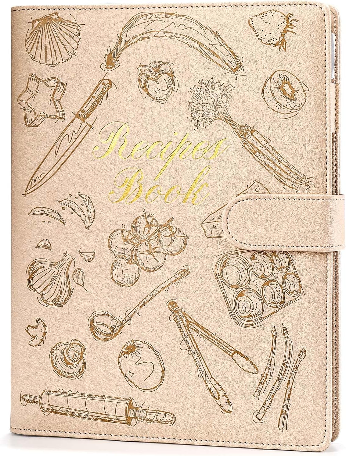 Amazon.com: molekaus Recipe Book ，Blank Recipe Book to Write in Your ...