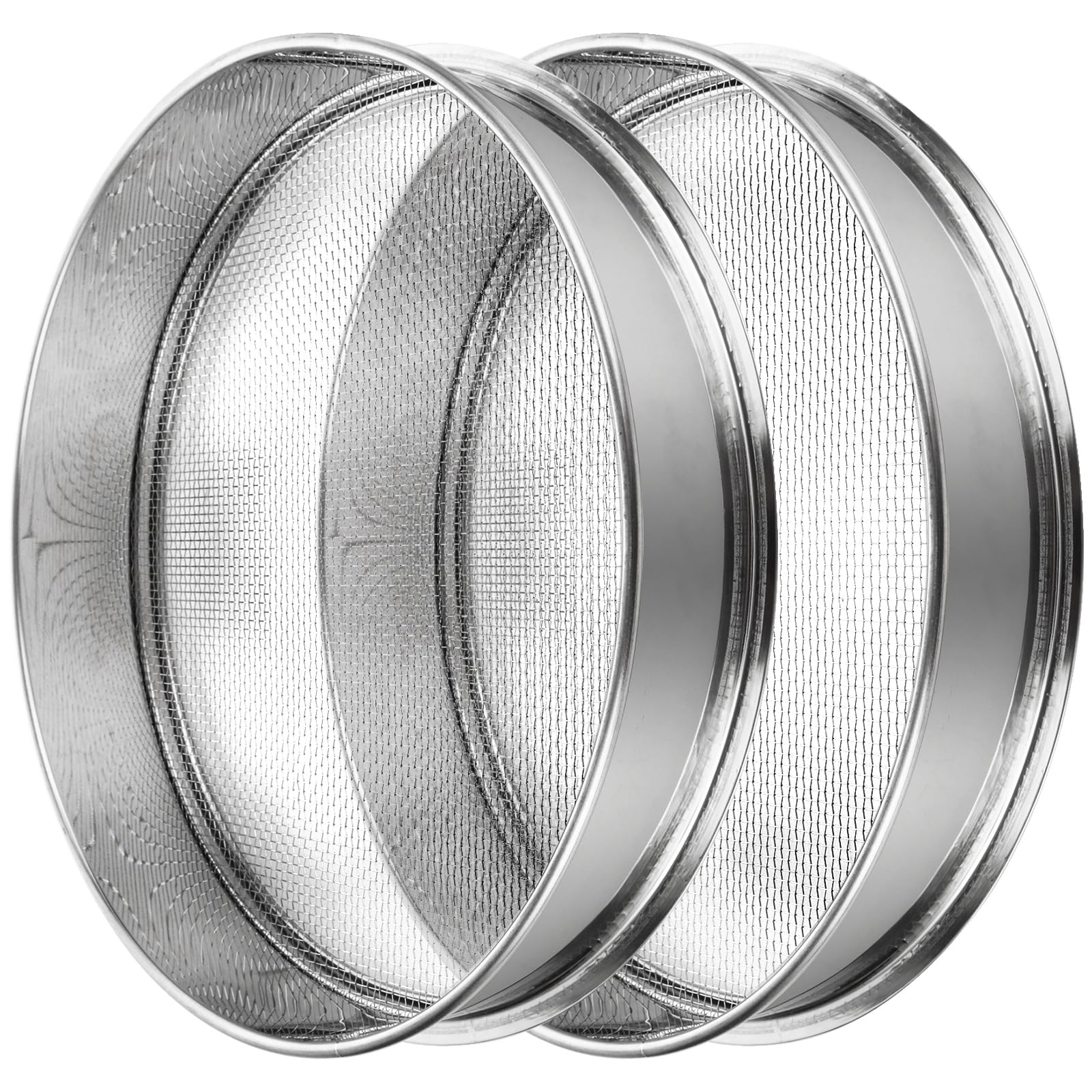 Amazon.com : ABuff 2 Pack Soil Sifter for Gardening 12 Inch Sand Soil ...