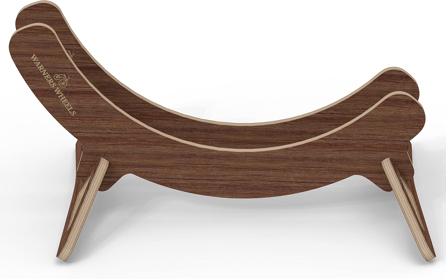 Amazon.com: WARNERS WHEELS Walnut Indoor Bike Stand - Adjustable Wooden ...