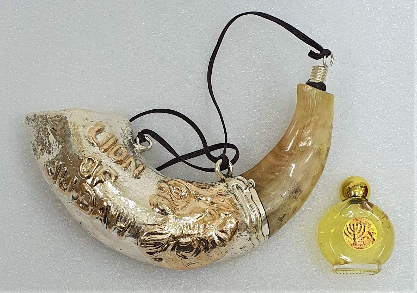 ProShofar Israel Shofar Set – Cuerno Kudu natural Shofar – Instrumento ...