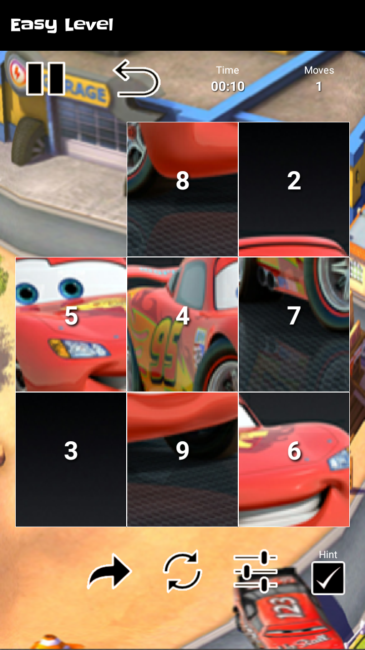 Cars Fast as Lightning Puzzle - App on the Amazon Appstore