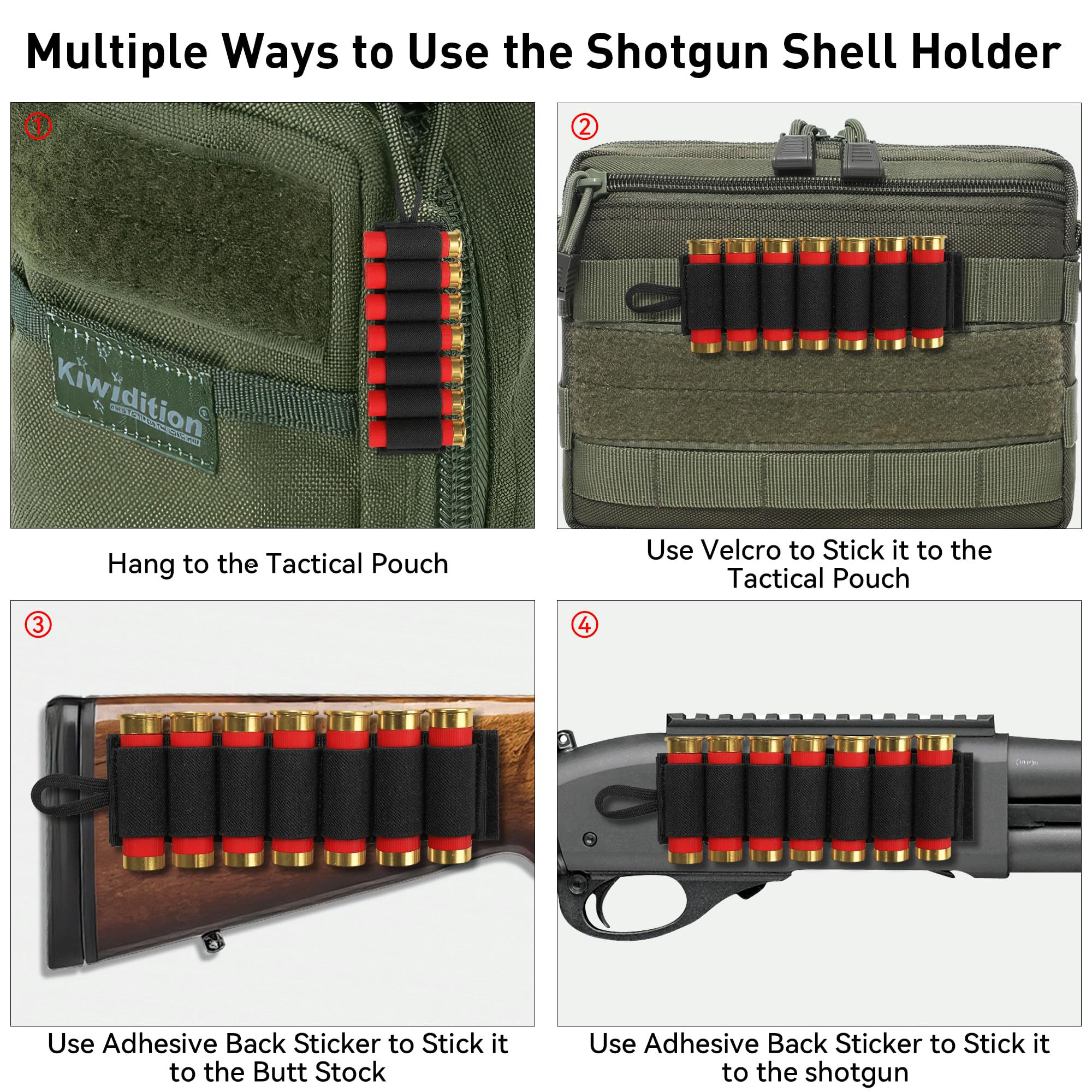 Snapklik.com : Shotgun Shell Holder For 12-Gauge And 20-Gauge - JulyTek ...