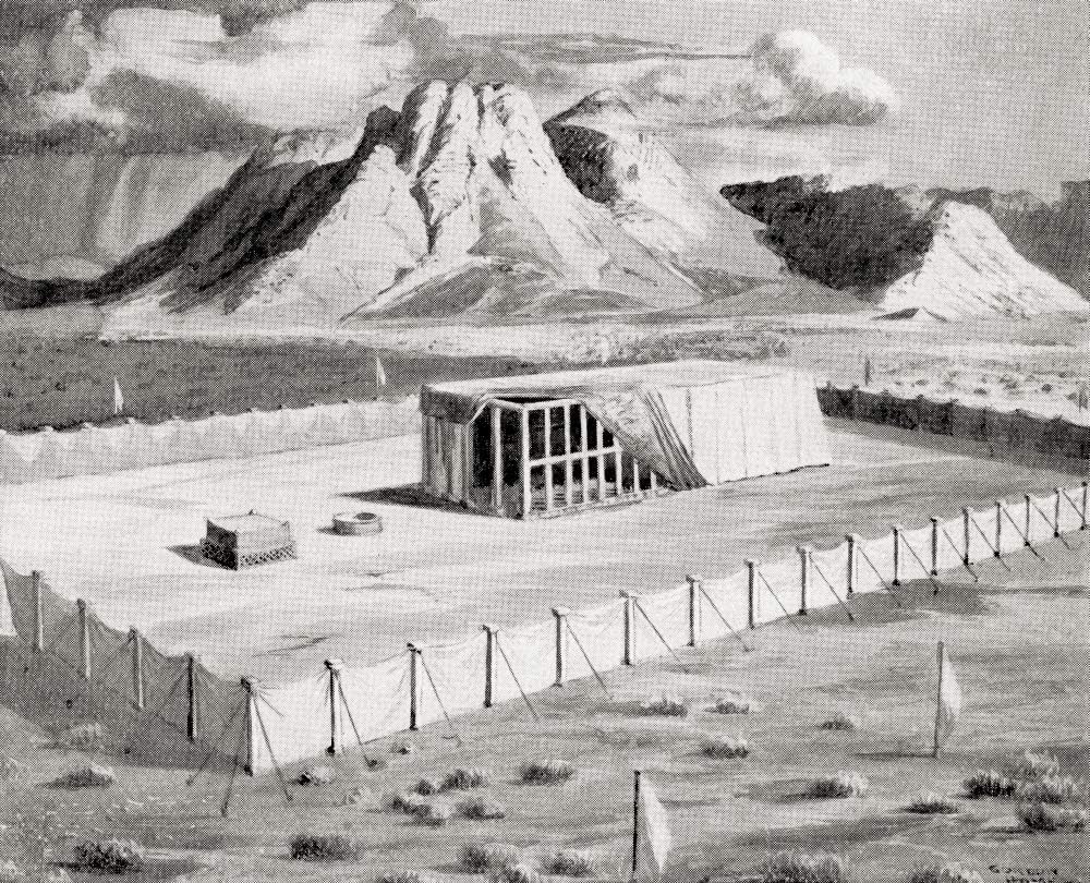 Amazon.com: Posterazzi DPI12332629 The Tabernacle erected by Moses ...