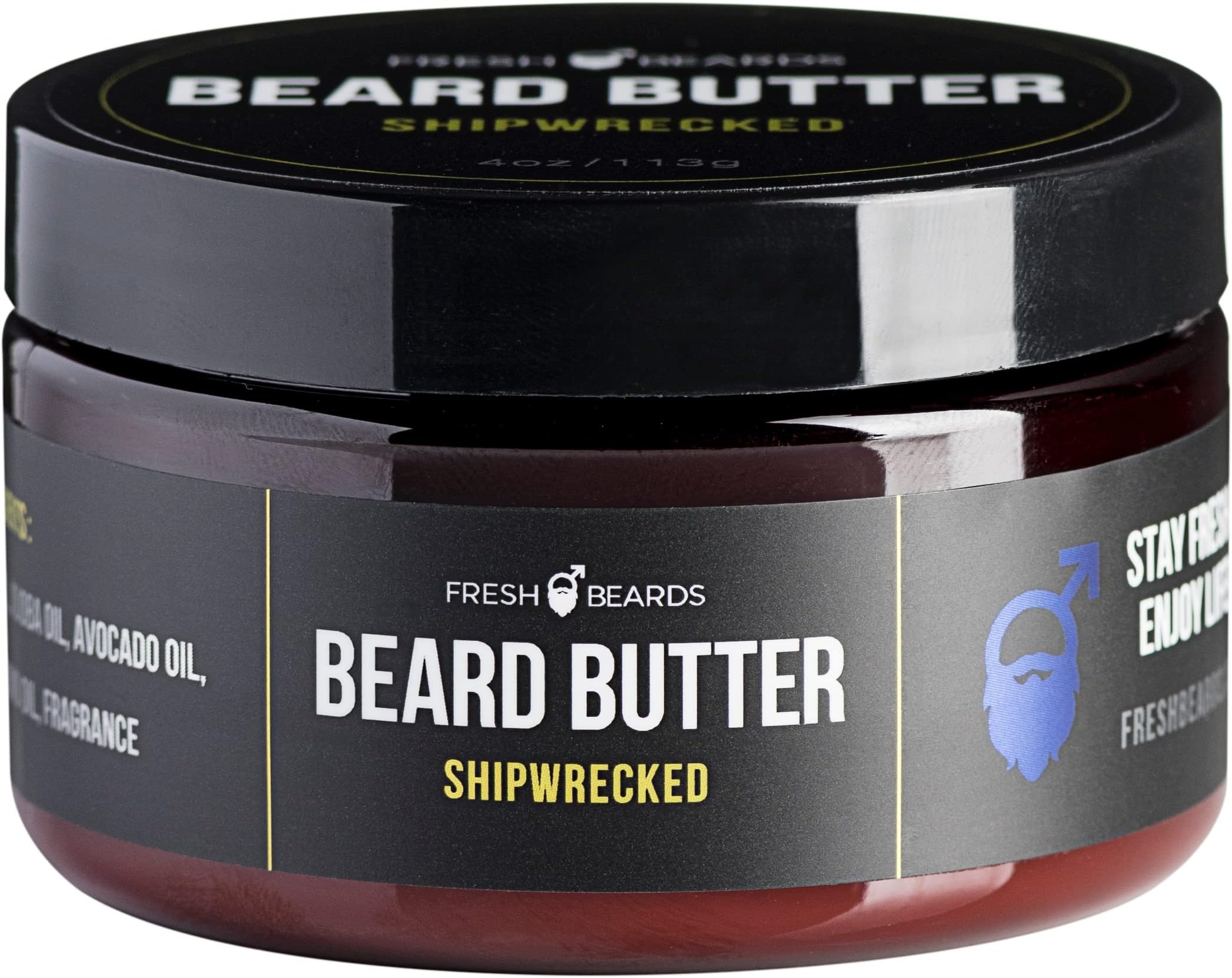 Amazon.com : Beard Guyz Beard Butter - for Your Dry Beard (4 oz ...
