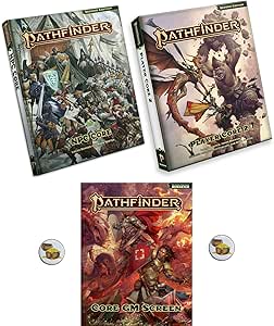 Amazon.com: Pathfinder Remastered Second Edition NPC Core, Player Core ...
