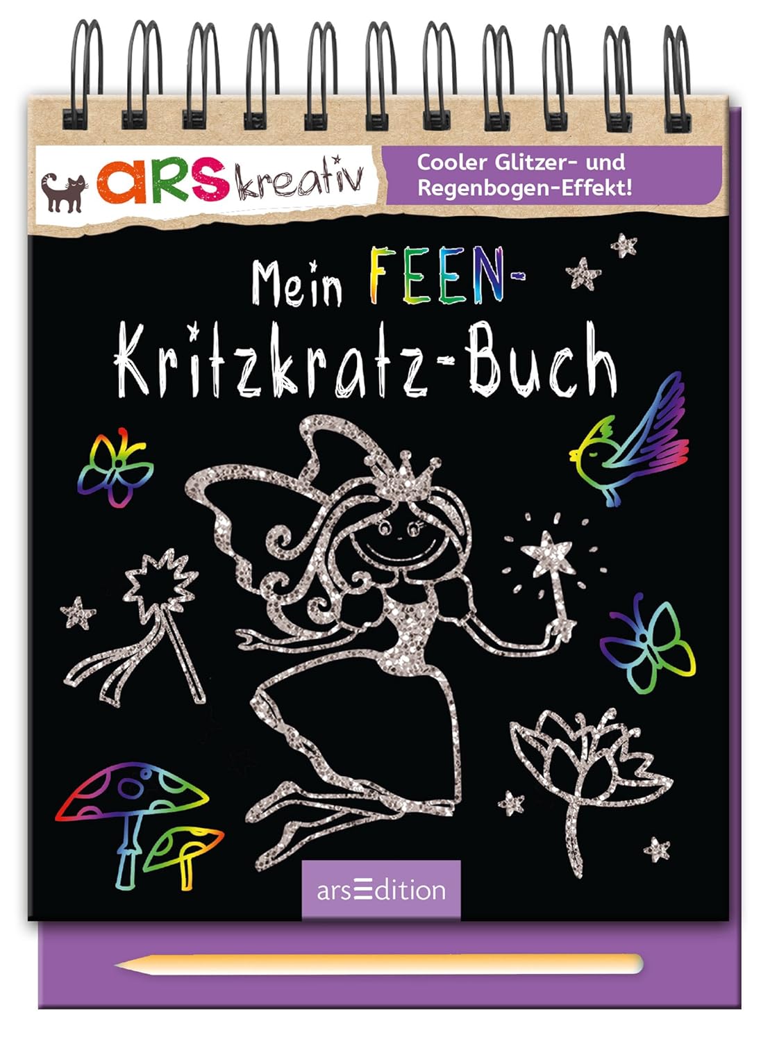Mein Feen-Kritzkratz-Buch : Wilderich-Lang, Jennifer: Amazon.de: Bücher