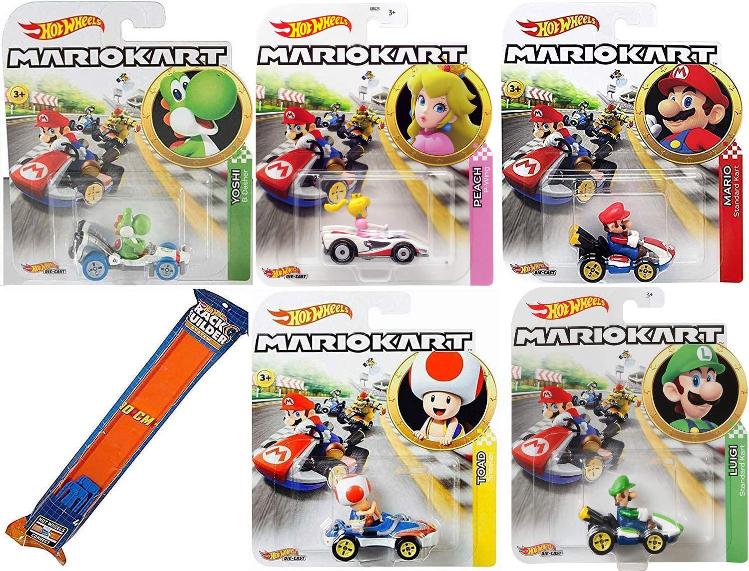 Buy Wing Pink Kart Mario car Set Toy Bowser Badwagon Mariokart ...