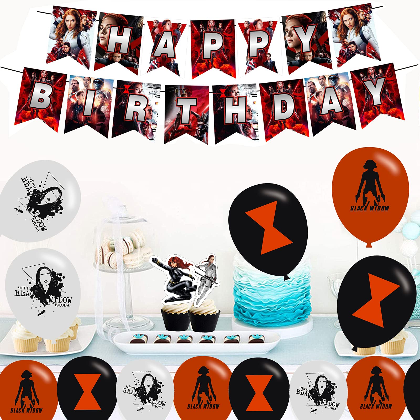 Black Widow Themed Party Avengers Movie Marathon Party Sweetphi
