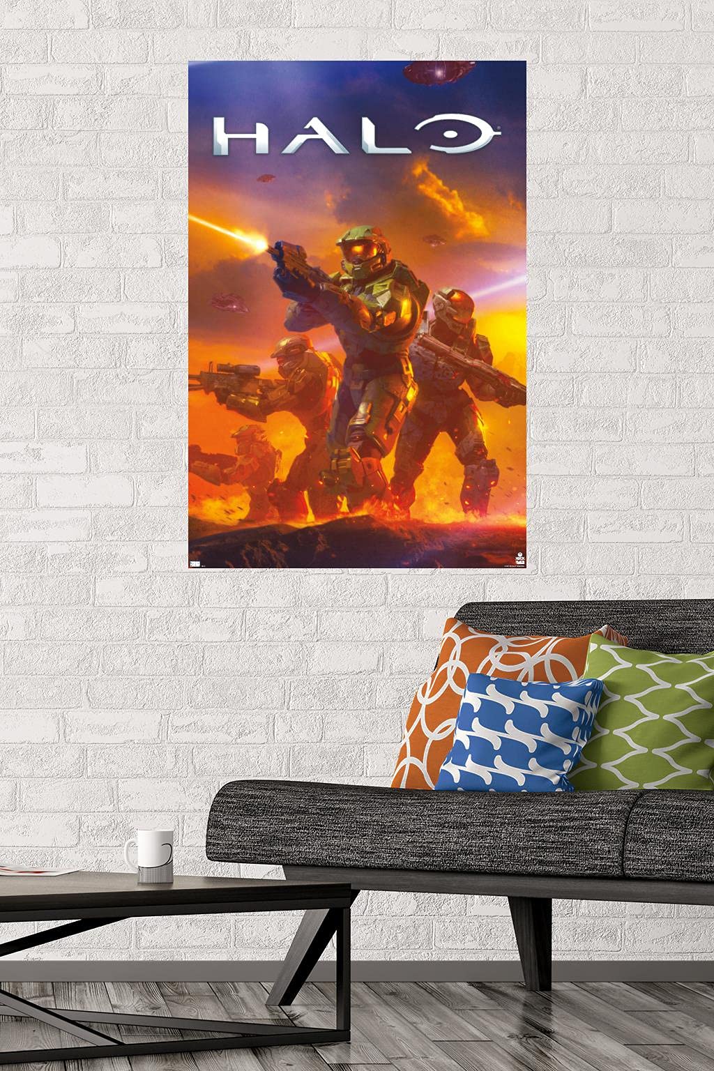 Snapklik.com : Halo - Master Chief Battle Wall Poster
