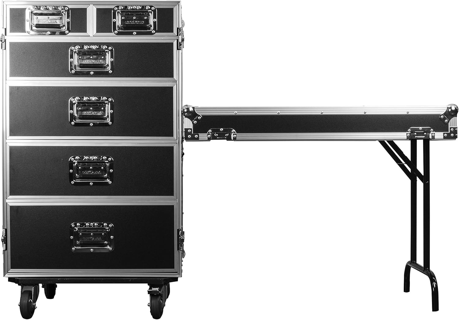 Amazon.com: New Six DRAWER Deluxe Workbox with Wheels & Side Table ...