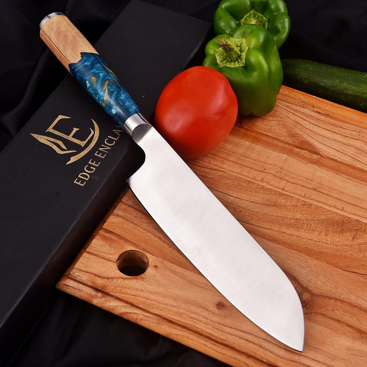 Amazon.com: Edge Enclave Elite Chef Knife – 8-Inch Exquisite High ...
