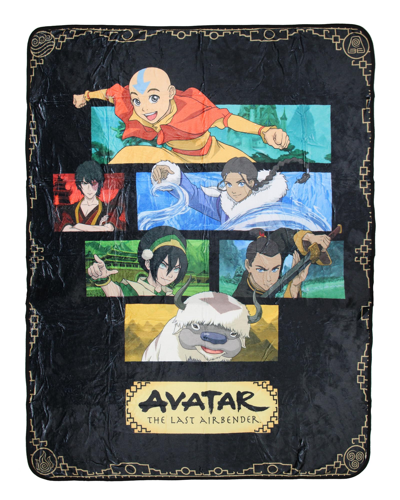 Amazon.com: Avatar Blanket Nickelodeon Avatar The Last Airbender 6 ...