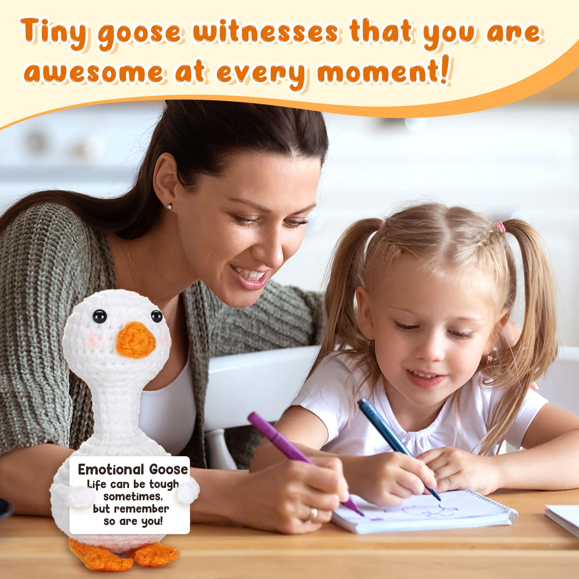 Snapklik.com : Mini Goose Emotional Positive Support Easter Basket ...
