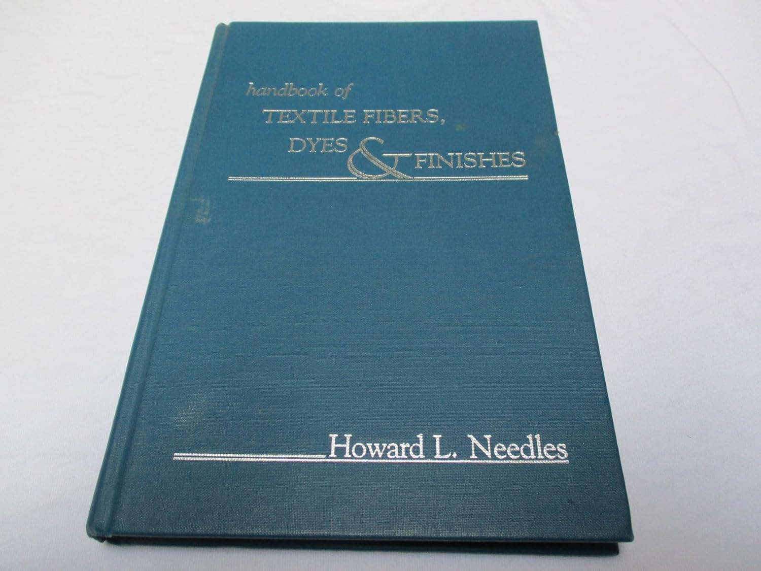 Amazon.com: HANDBOOK of Textile Fibers, Dyes & Finishes: 9780824070465 ...