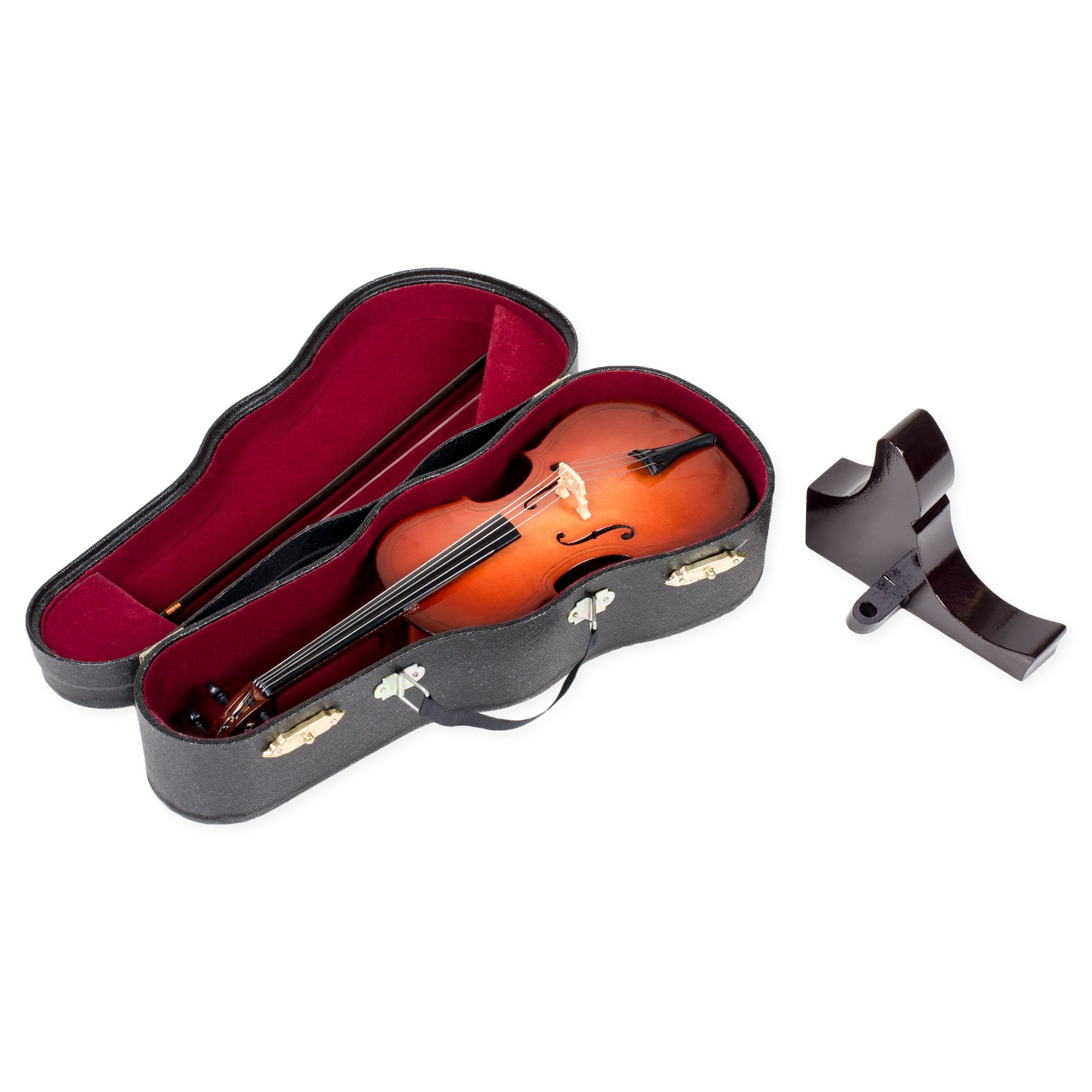 Amazon.com: Broadway Gift Co. Cello Miniature Replica Mahogany Tone 6 x ...