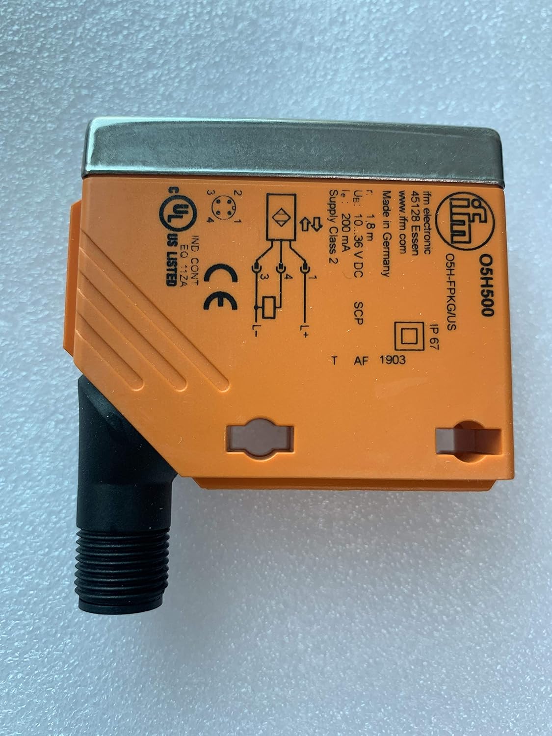 IFM Diffuse Reflection Sensor O5H500, New in Box, One Year Warranty!: Amazon.com: Industrial ...