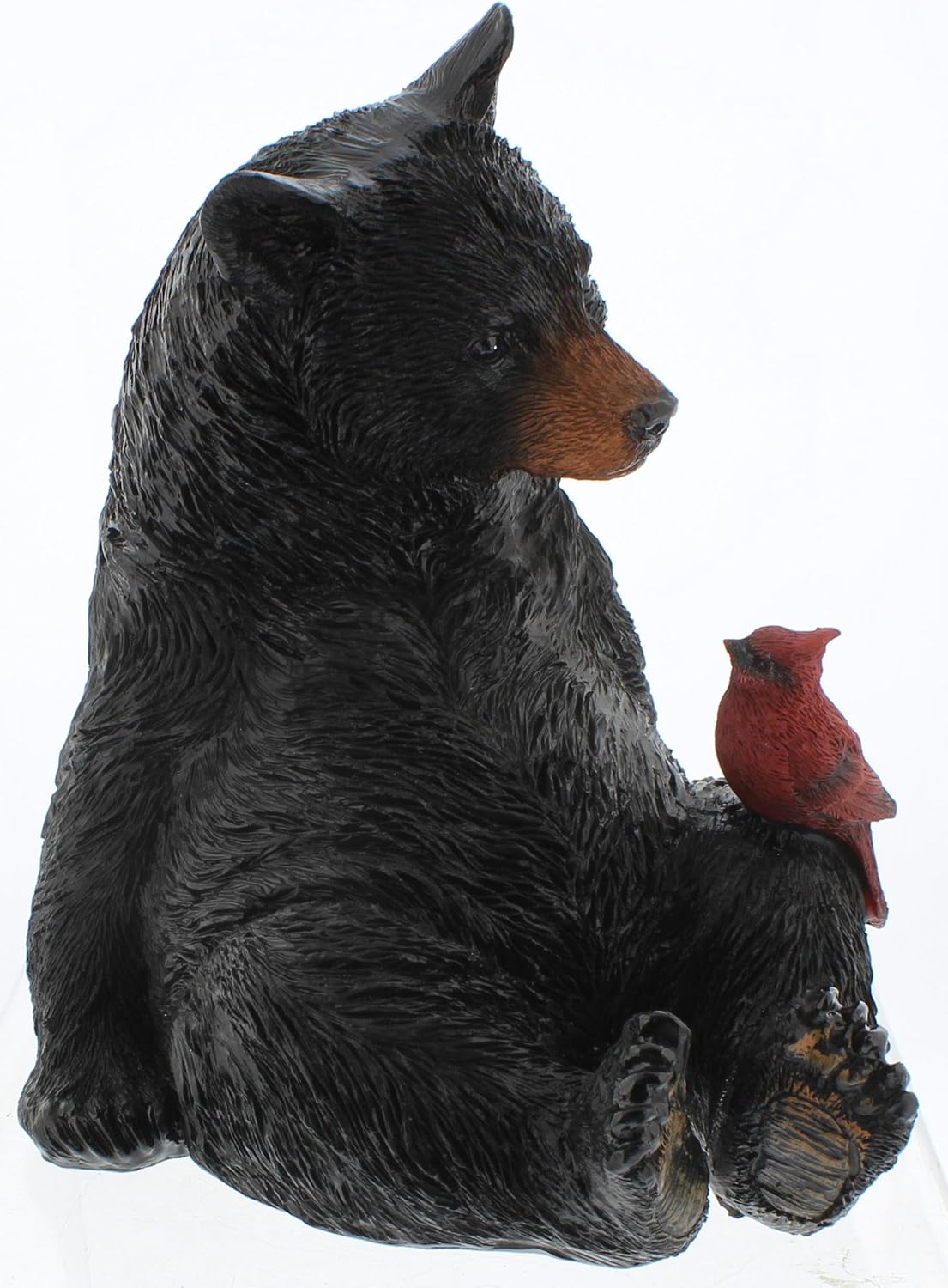 Amazon.com: The Bridge Collection 7" Black Bear with Cardinal Coin Bank ...