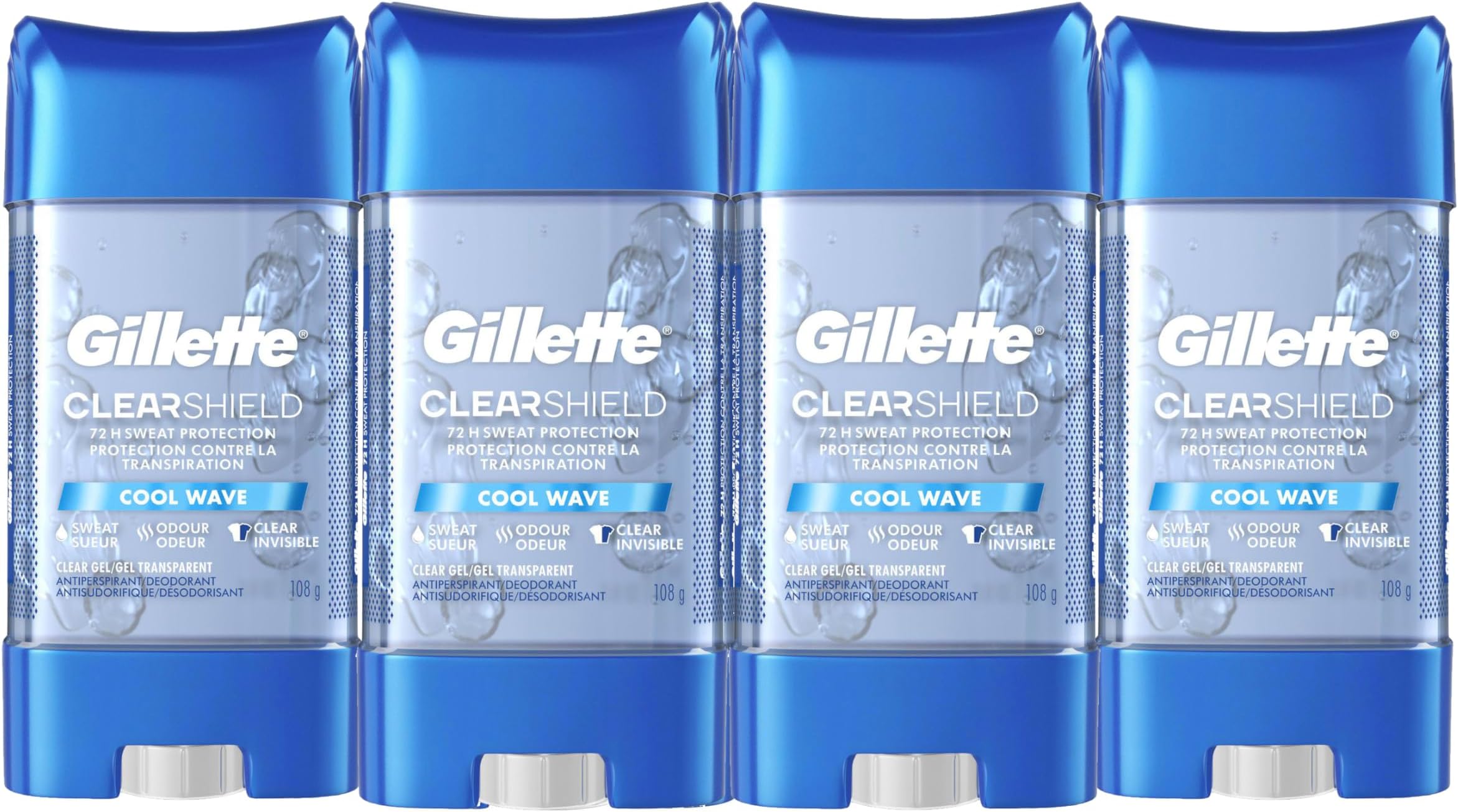 Amazon.com : Gillette Antiperspirant Deodorant for Men, Invisible Solid ...