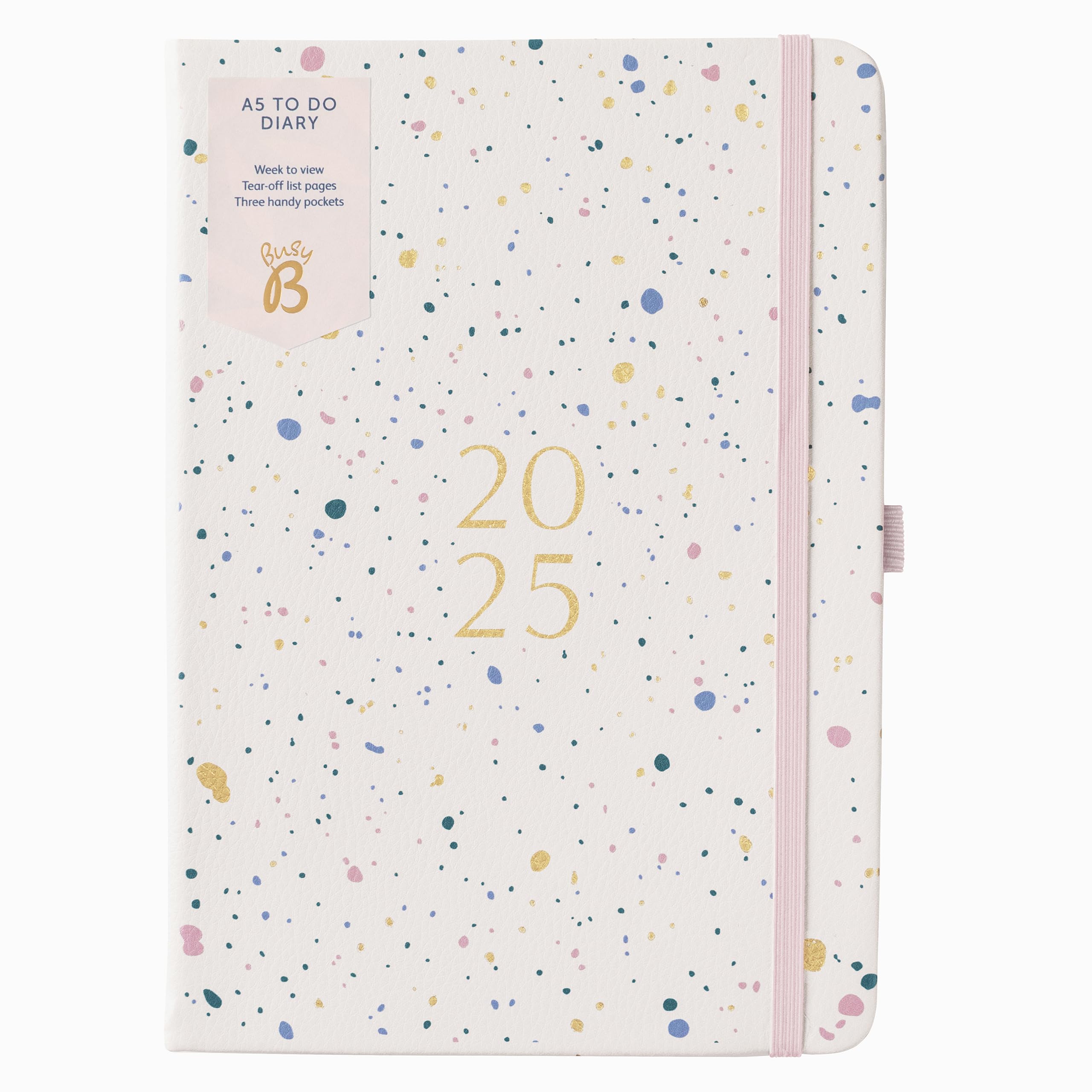 Buy Busy B2025 Diary - A5 Weekly Planner with To-Do Lists & Notes Pages ...