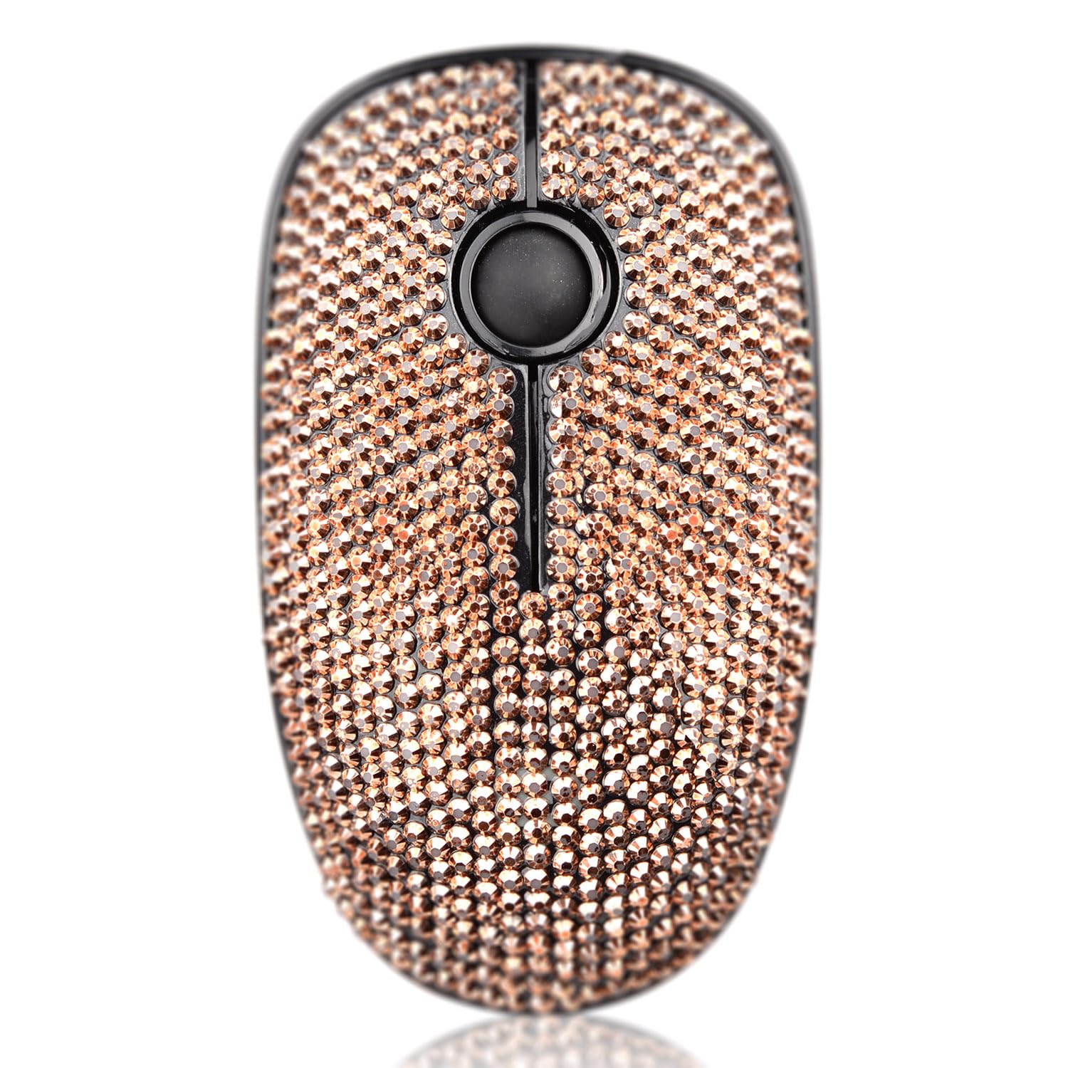 Amazon.com: Luxury Bling Crystal Rhinestone 2.4G Ultrathin Silent ...