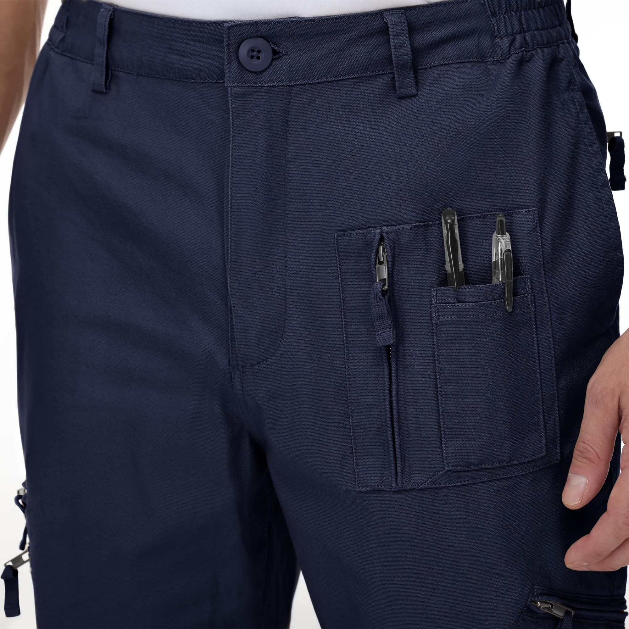 Snapklik.com : CRYSULLY Mens Military Tactical Pants Multi Pockets ...