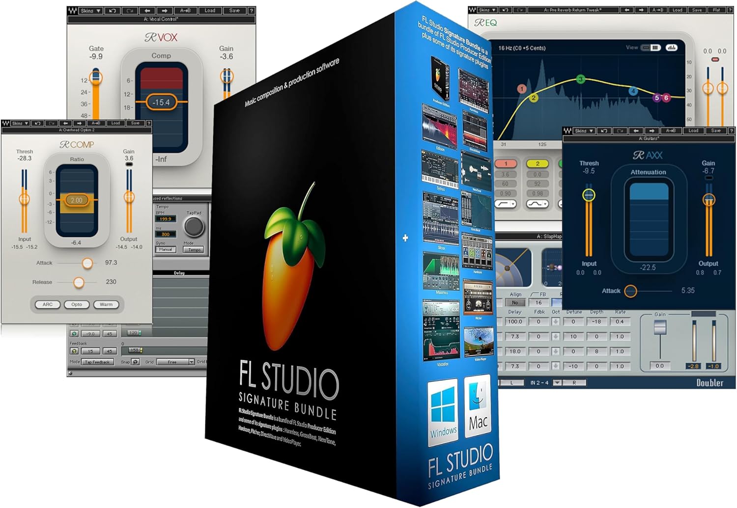Amazon.com: FL Studio Signature Edition and Waves Musicians 2 ...