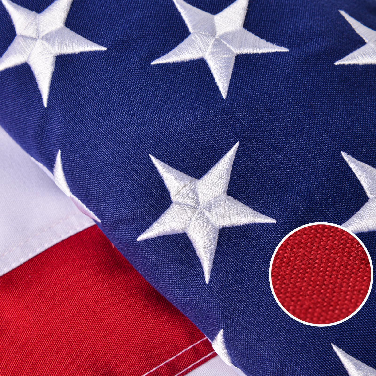 Amazon.com : Made in USA Flags Co - 3x5 American Flag - Heavy Duty USA ...