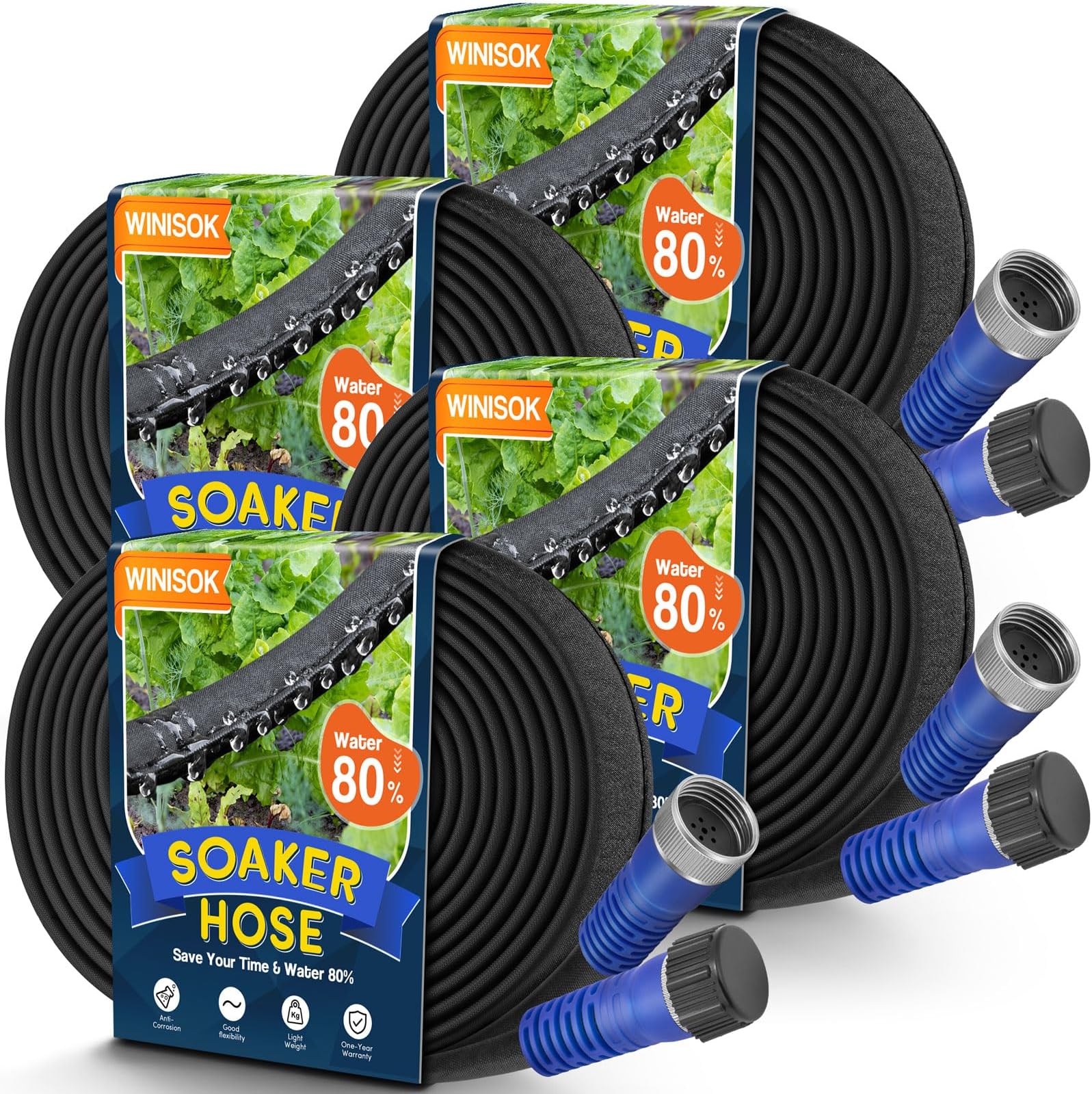Amazon.com : HydroTech Expandable Burst Proof Garden Water Hose (200 ...