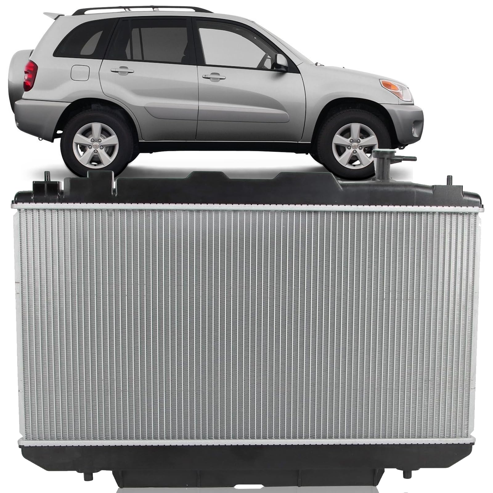 Amazon.com: Radiator 2403 | Compatible with Toyota RAV4 2001 2002 2003 ...